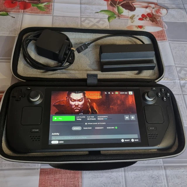 STEAM DECK LCD 512GB Handheld Console + Case + Original Dock £373.90 ...