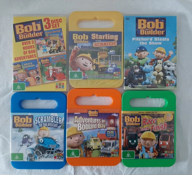 BOB THE BUILDER dvd bundle lot |ABC KIDS|animation| PAL R4 | FREE POST ...