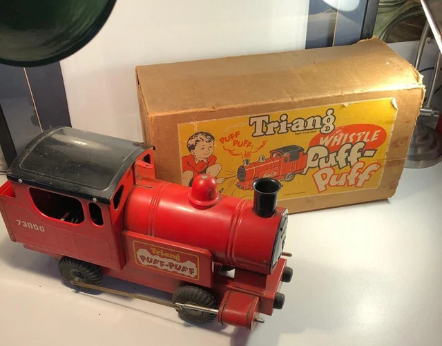 VINTAGE TRIANG PUFF Puff Train. Early 1960s . With Original Box! £120. ...