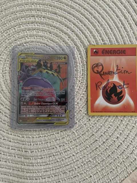 CARTE POKÉMON MANDRILLON Et Engloutyran Gx EUR 4,50 - PicClick FR