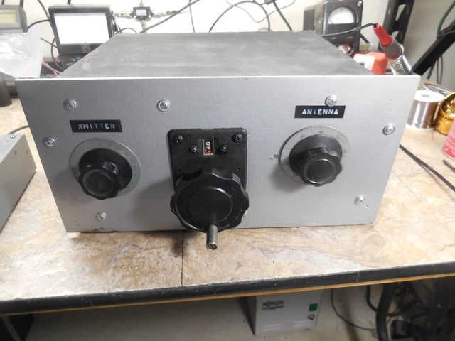 HOMEBREW ANTENNA TUNER 2000W Ham CB *Works* *AS-IS No Returns* $249.00 ...