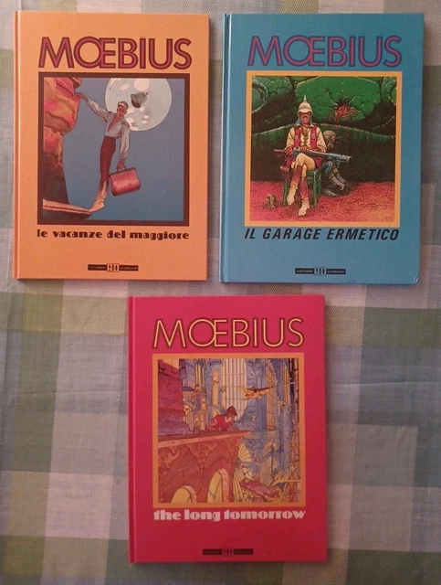 MOEBIUS 3 VOLUMI Il Garage Ermetico, The Long Tomorrow, Le Vacanze Del ...
