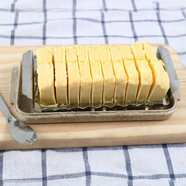 FRESHNESS STAINLESS STEEL Cheese Box Sealing Steel Container Margarine ...