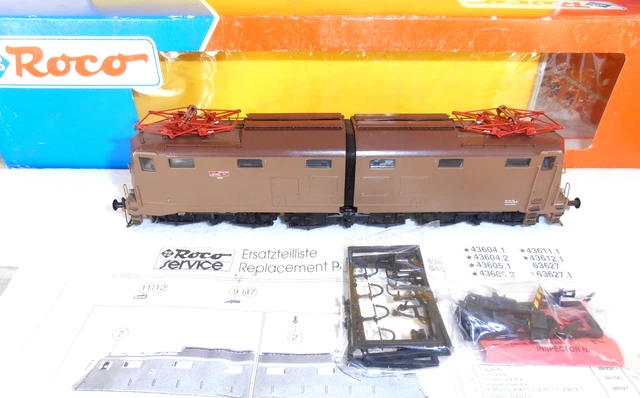 ROCO HO ART.43605.1 "Fantastica Locomotiva Elettrica E 636-012 Fs" Box ...