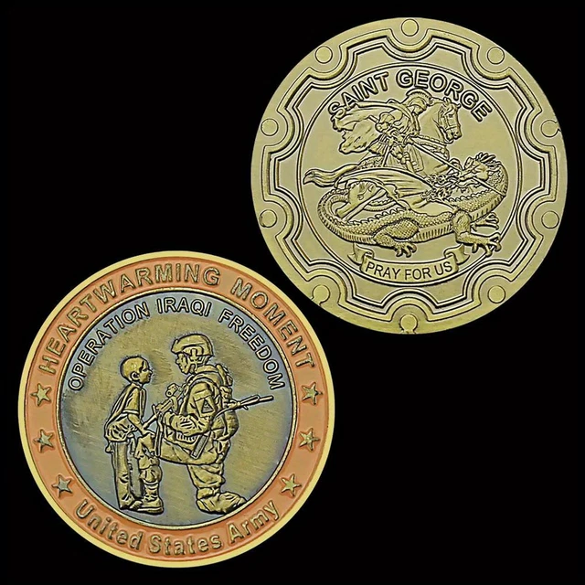 MILITARY OPERATION IRAQI Freedom Challenge Coin Collectable ...