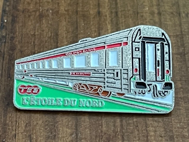 A PINS PIN ENAMEL TRAIN RAILWAYS LOCOMOTIVE L'ETOILE DU NORD EUR 4,99 - PicClick FR