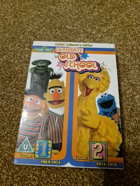 SESAME STREET : Old School • Vol 1 & 2 • 6 Disc Collectors Edition • 1969-1979 £14.99 - PicClick UK