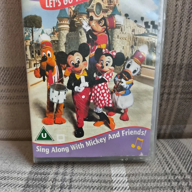 SING ALONG SONGS: Let's Go To Disneyland Paris (1996) VHS - PAL UK ...