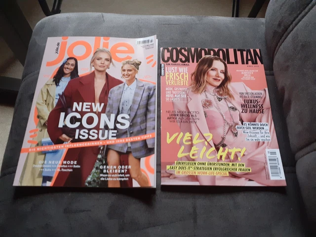 COSMOPOLITAN MÄRZ 2025 * & Jolie Feb/März 2025 EUR 1,15 - PicClick DE