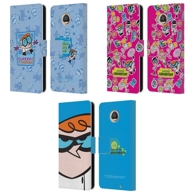 OFFICIAL DEXTER'S LABORATORY Graphics Leather Book Case For Motorola ...