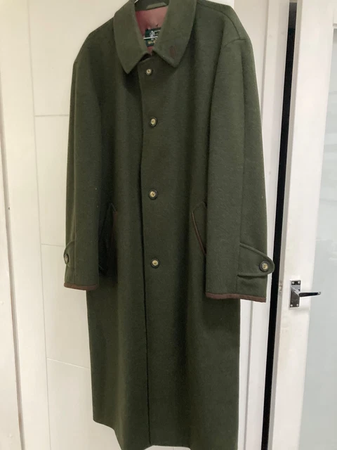 MEN'S ECHTER ALPINE Loden Green Overcoat Size 46 £78.68 - PicClick UK