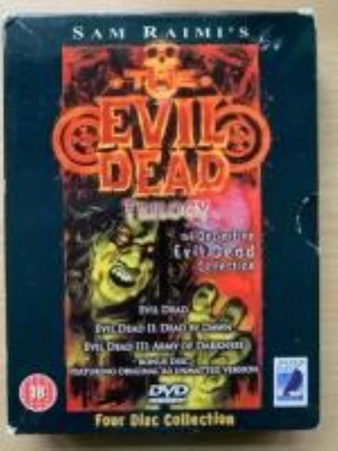 THE EVIL DEAD Trilogy DVD Horror (2003) Bruce Campbell Quality ...