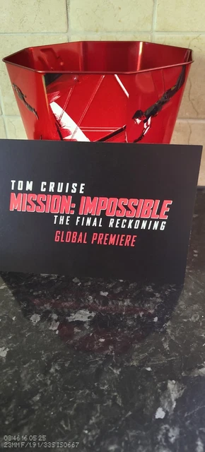 MISSION IMPOSSIBLE FINAL RECKONING (2025) Tin Popcorn Bucket Cinema ...