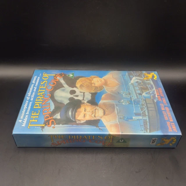 THE PIRATES OF Spring Cove (1965) Hayley Mills Ex Rental Big Box VHS ...