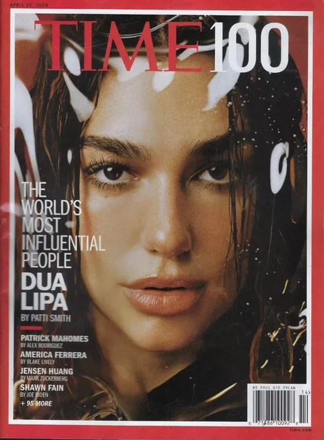 TIME 100 MOST Influential People 2024 - DUA LIPA ** £9.99 - PicClick UK