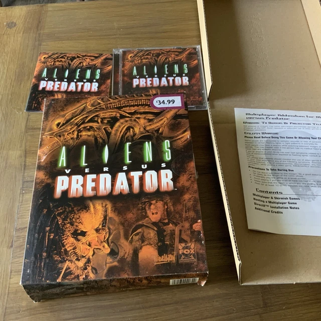 GIOCO BIG BOX Pc Aliens Vs Predator Alien Versus Predator EUR 5,84 ...