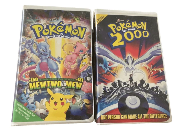 POKEMON 2000 THE Movie Set VHS Tape Vintage Movie Y2K 90s 80s ...