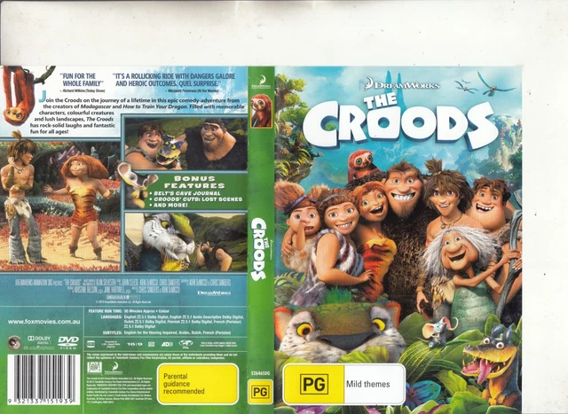 THE CROODS-2013-DREAMWORKS ANIMATION-MOVIE DA-DVD $25.00 - PicClick AU