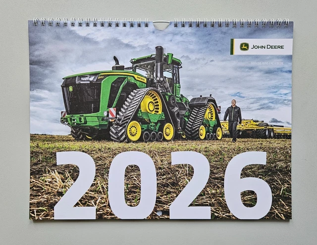 JOHN DEERE KALENDER 2026 Original & Neu EUR 20,90 - PicClick DE