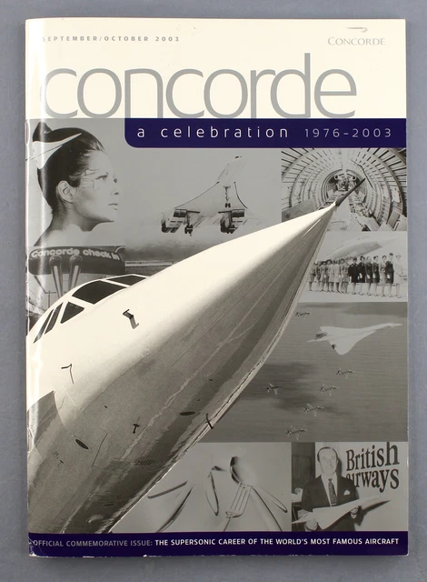 BRITISH AIRWAYS CONCORDE Airline Inflight Magazine 2003 Great Pictures ...