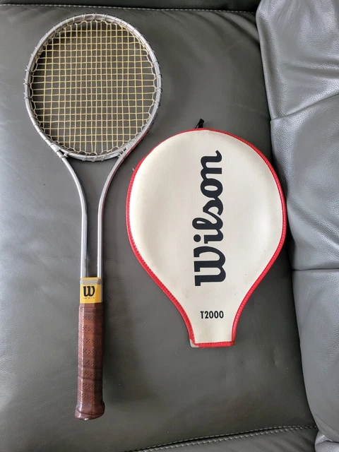 RETRO VINTAGE WILSON Jimmy Connors T2000 Tennis Racket £19.99 - PicClick UK