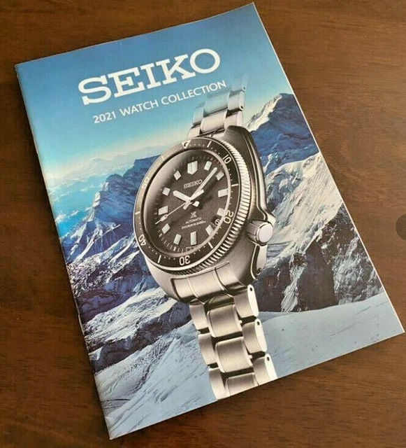 SEIKO 2021-2022 WATCH Catalog Shohei Otani MAGAZINE BOOK JAPAN Very ...