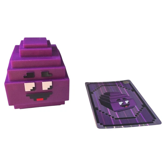2025 MCDONALD'S MINECRAFT Adult Happy Meal Grimace Egg Unused Code and ...