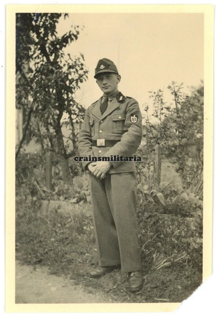 ORIG. FOTO PORTRAIT Arbeitsmann RAD-Abteilung 8/260 SCHMIDHAUSEN ...
