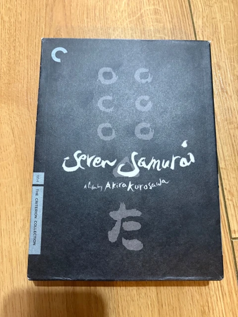 SEVEN SAMURAI [CRITERION Collection] (DVD, 1954) £10.00 - PicClick UK