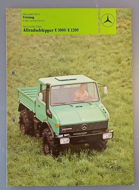 Unimog U 1000 Technische Daten