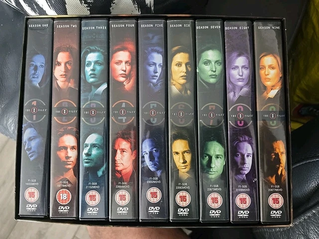 THE X FILES The Complete Series 1-9 DVD Box Set with All Booklets VGC £ ...