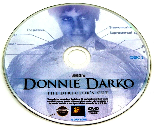 DONNIE DARKO: THE Directors Cut DVD Psychological Thriller 2005 Disc #1 ...