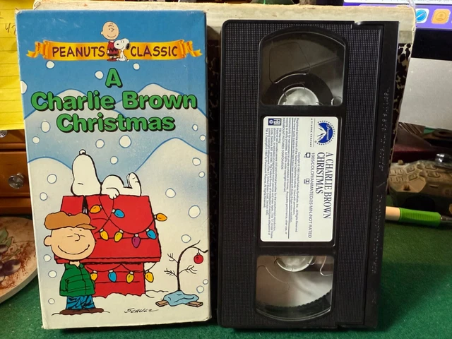 PEANUTS CLASSIC A Charlie Brown Christmas VHS Tape 1994 Paramount £6.49 ...