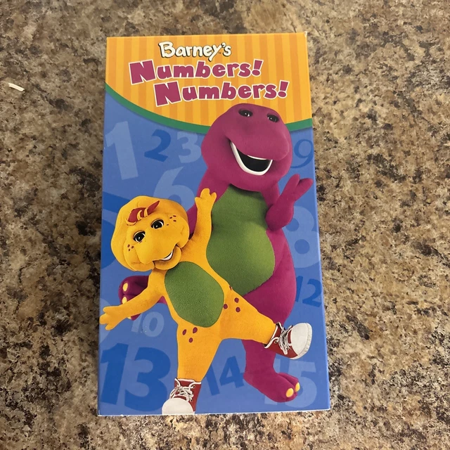 BARNEY - NUMBERS, Numbers (VHS, 2006) $8.09 - PicClick CA