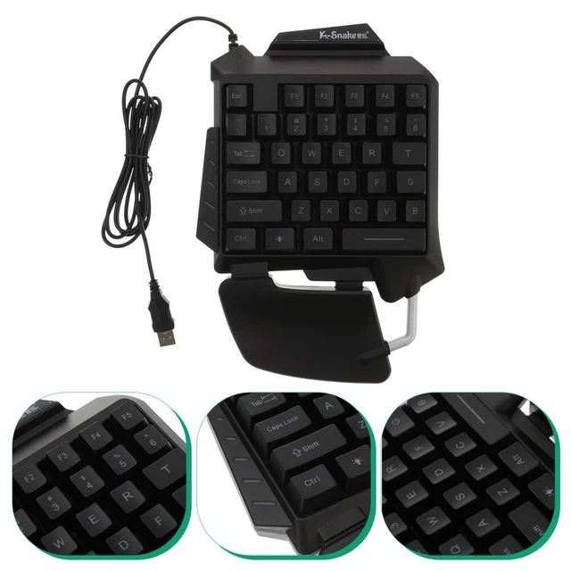 GAMING KEYBOARDS HALF Keyboard Gaming Programmable Keypad E-Sport ...
