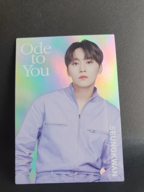 SEVENTEEN SVT SEUNGKWAN An Ode world tour Japan trading holo pc ...