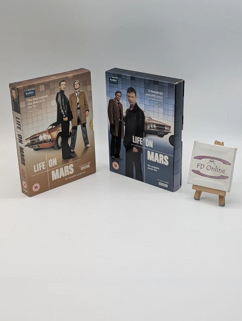 LIFE ON MARS Complete DVD Series 1 & 2 BBC 8-Disc Box Set £6.99 ...