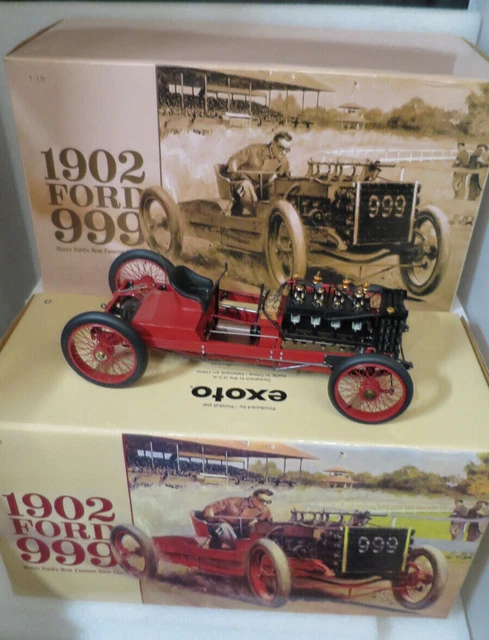 1/18 EXOTO 1902 FORD 999 HENRY FORD'S MOST FAMOUS RACE CAR Barney ...