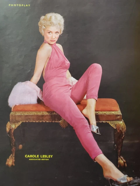 PHOTOPLAY FEB 1958 Anita Ekberg, Carole Lesley, Tab Hunter, Gene Kelly ...