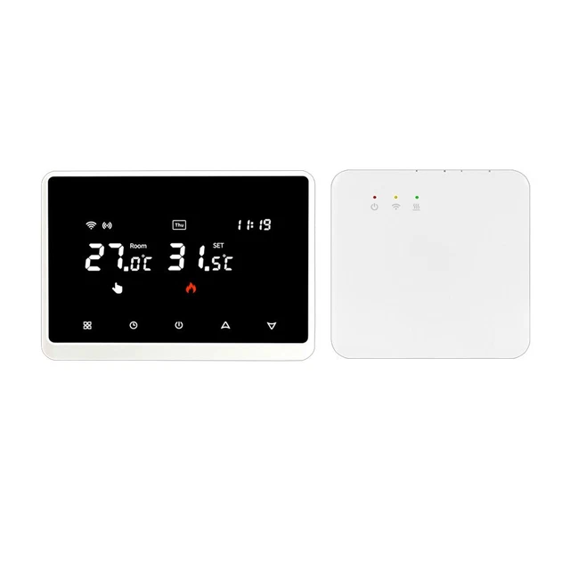 THERMOSTAT PROGRAMMABLE SMART WiFi adapté à divers systèmes de chauffage EUR 85,51 - PicClick FR