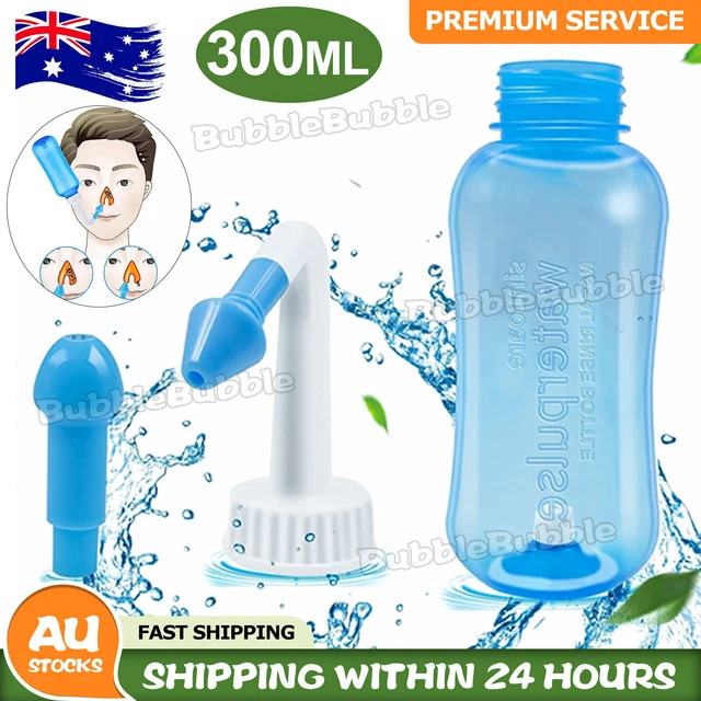 300ML NETI POT Nasal Wash Rinsing System Kit Nose Irrigations Relief ...