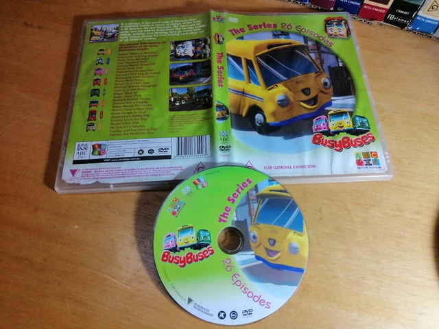 BUSY BUSES - Series One - 26 Episodes - ABC for Kids - DVD Region 4 $9. ...