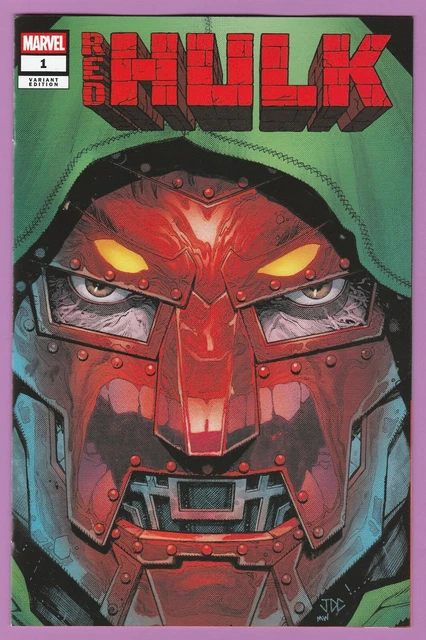 RED HULK 1 PX exclusive variant Joshua Cassara Doom mask 3000 1st print ...