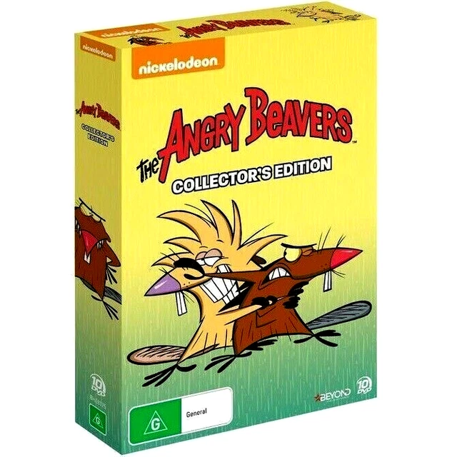 THE ANGRY BEAVERS Complete Series DVD Box-Set 2019 10-Disc R4 Brand New ...