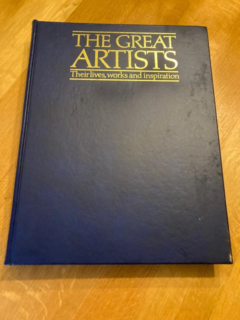 THE GREAT ARTISTS Marshall Cavendish Collection Volume 1 Binder, Issues ...