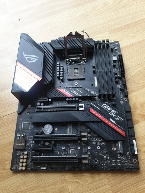 ASUS ROG STRIX Z490-H Gaming Motherboard *BENT CPU SOCKET PINS* See ...