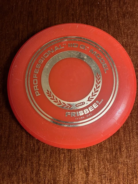 VINTAGE 1975 WHAM-O Professional 110G Model Frisbee Flying Disc ...