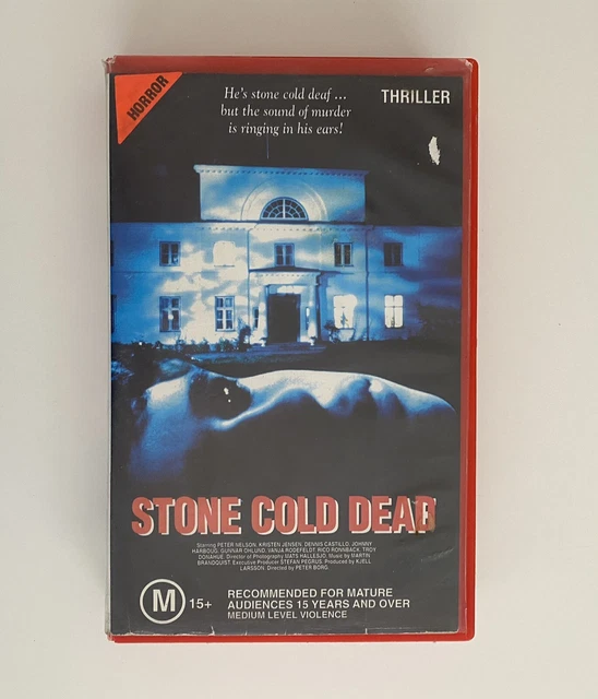 STONE COLD DEAD (Sounds Of Silence) [VHS] VDC Video Ex-Rental Tape 1989 ...