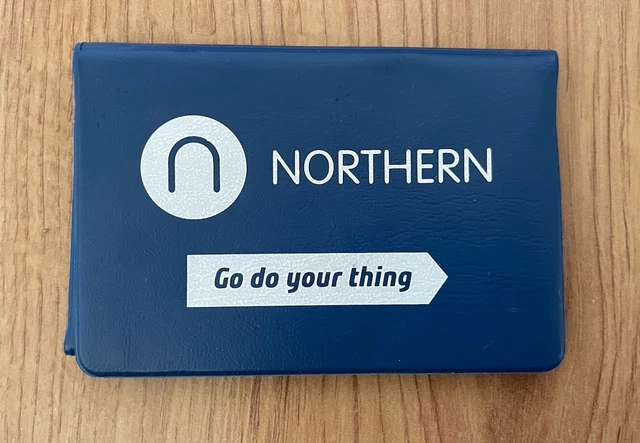 NORTHERN RAIL TRAVEL Pass Wallet Holder Ticket Train Railways New ...