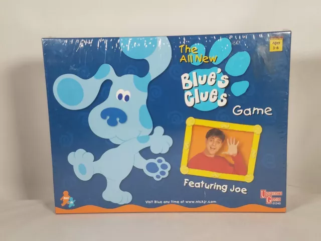 Vintage Nickelodeon Nick Jr Blues Clues Board Game Hot Sex Picture